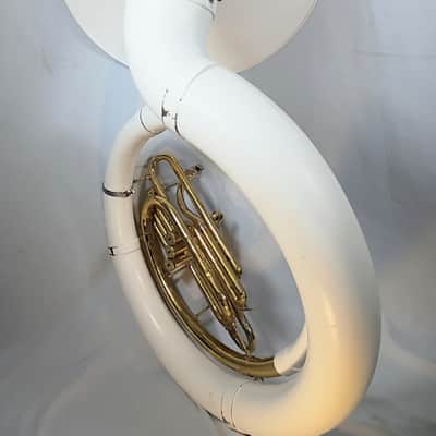 Jupiter JSP-1000 BBb fiberglass sousaphone - Complete | Reverb