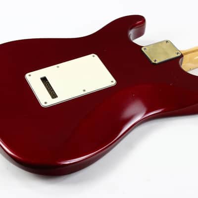 1980 Fender THE STRAT Candy Apple Red Matching Headstock | Reverb