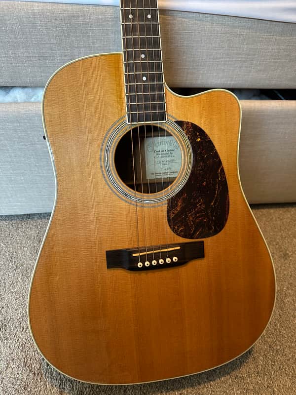 Martin Custom DC16RGTE 2004 - Gloss Top/Matte Back and Sides | Reverb