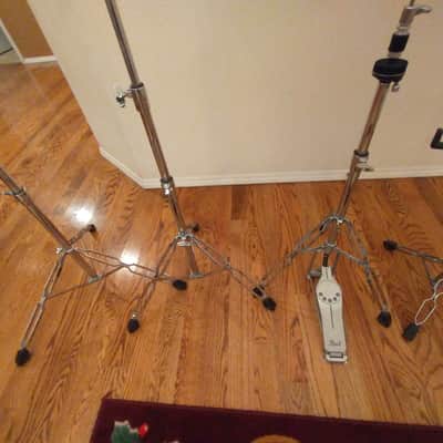 Pearl Matched Set Of Cymbal & Drum Hardware - Stands & Pedals | Reverb
