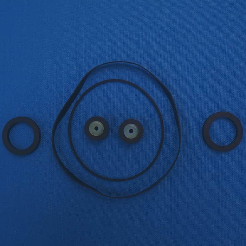 Tascam / Teac CX-650R - Pinch Roller, Idler Tire & Belt | Reverb