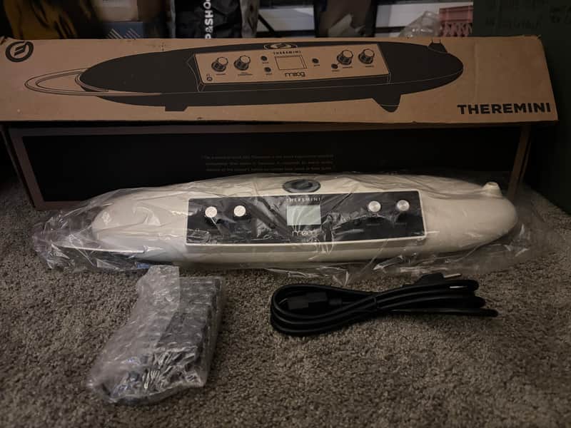 Moog Theremini Theremin 2018 - Present - White | Reverb