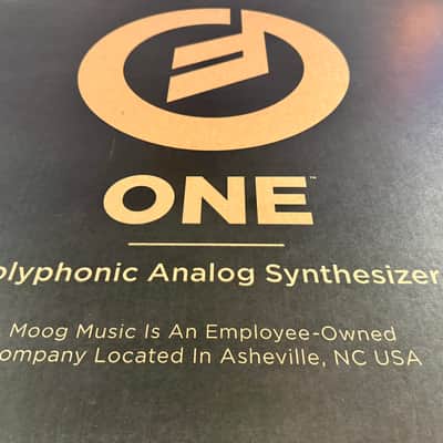 Moog One 16-Voice Polyphonic Analog Synthesizer – Immaculate, | Reverb