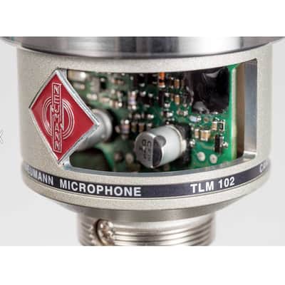 Neumann TLM 102 - Nickel Studio Condenser Mic | Reverb