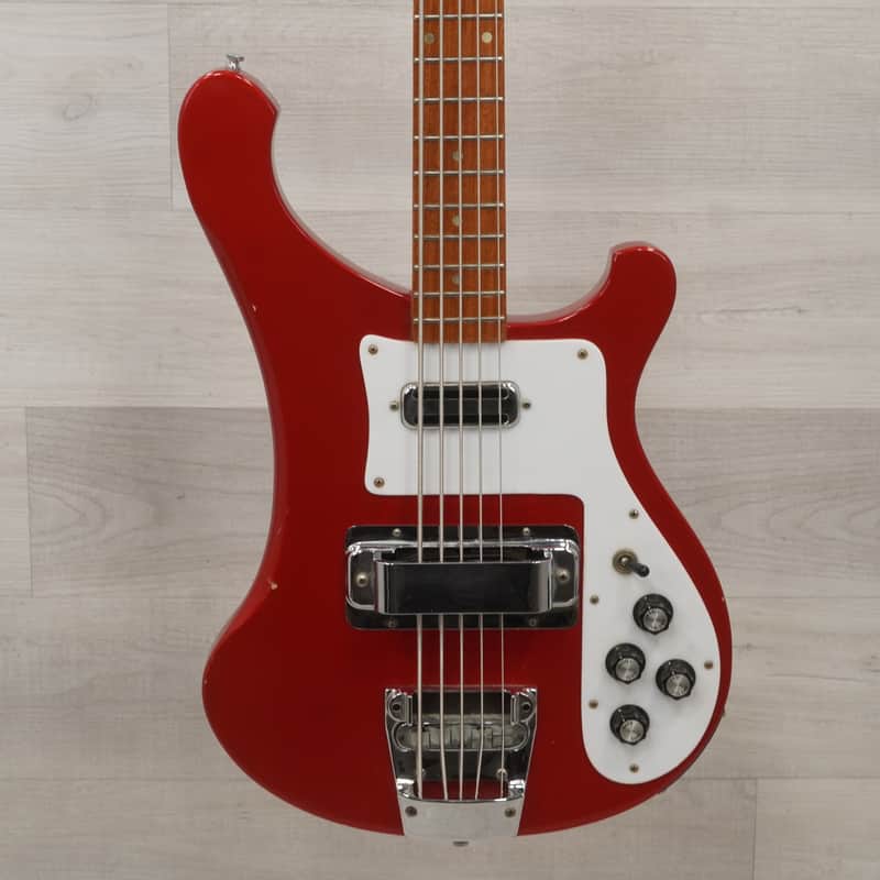 Used Rickenbacker 4003s/5 Vintage Bass Guitar Red 5-String | Reverb