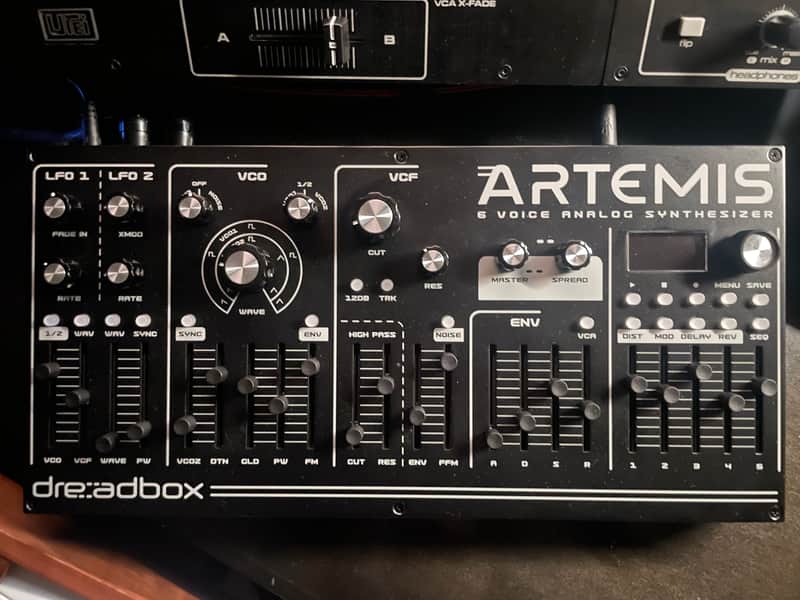 Dreadbox Artemis 6-voice analog synth 2025 Blk | Reverb UK