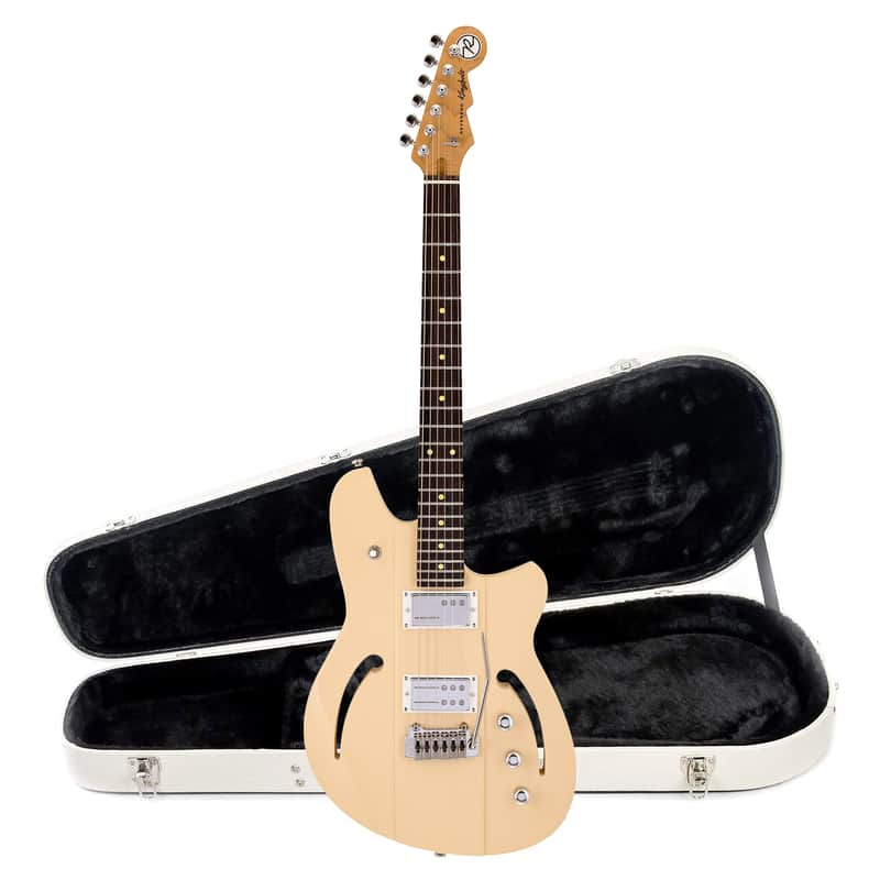 Reverend Kingbolt F-Sonic Electric Guitar Sandstone and | Reverb