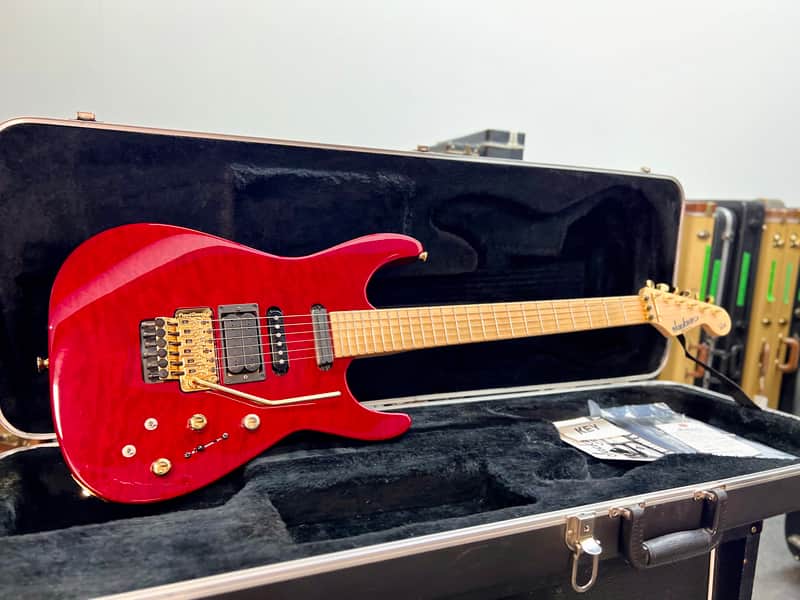 Jackson USA Phil Collen Signature PC1 2008 - Red Rum | Reverb