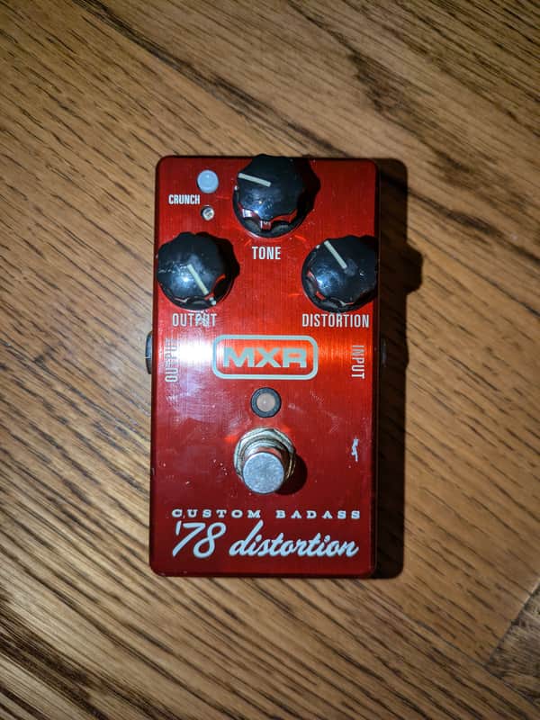 MXR M78 Custom Badass '78 Distortion 2011 - Present - Red | Reverb