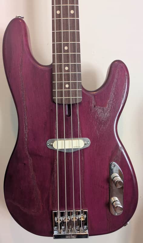 Wide Load Warmoth 54 P Bass 2026 - Semi-Transparent Purple | Reverb