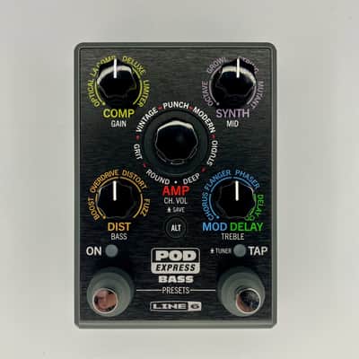 Line 6 POD Express Bass 2024 - Present - Grey / Black | Reverb