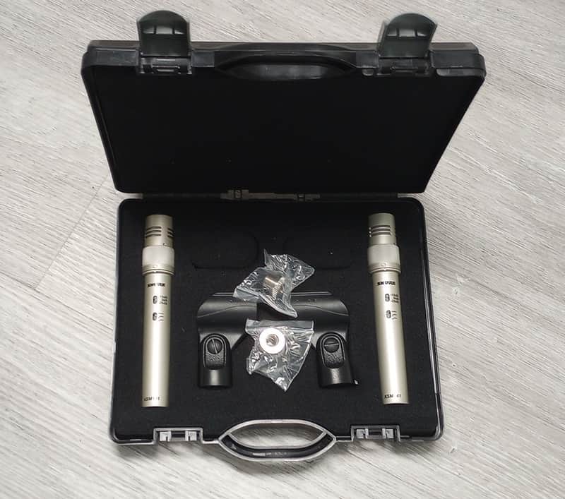 Shure KSM141 Dual Pattern Instrument Microphone Stereo Pair | Reverb