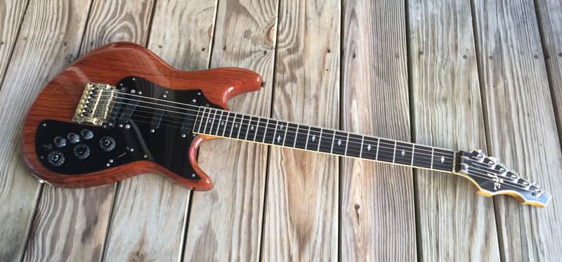 Time Guitars Timecaster '83/'84 Bubinga built by Paul | Reverb