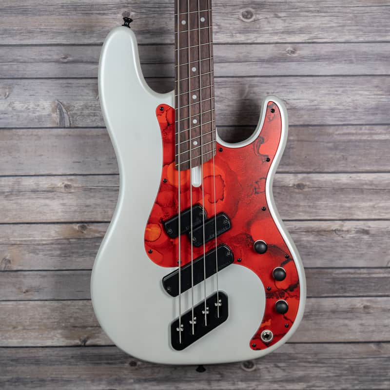 Dingwall SP1 4-String Bass Guitar | Matte Ducati Pearl White | Reverb