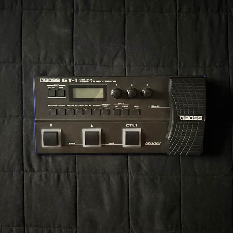 Boss GT-1 Guitar Effects Processor Excellent Condition | Reverb