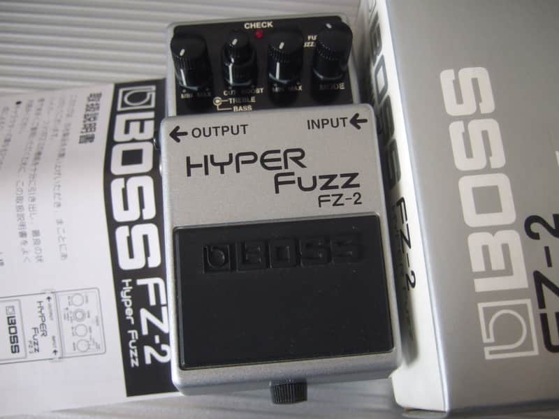 Boss FZ-2 Hyper Fuzz w/ Box & Manual (Silver Label) 1993 - | Reverb