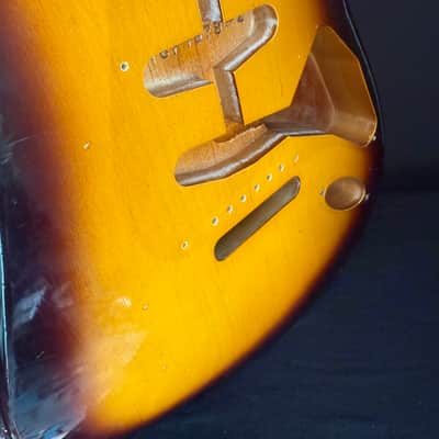 🔥 Fender Custom Shop 1957 Stratocaster Relic Body – Chocolate | Reverb