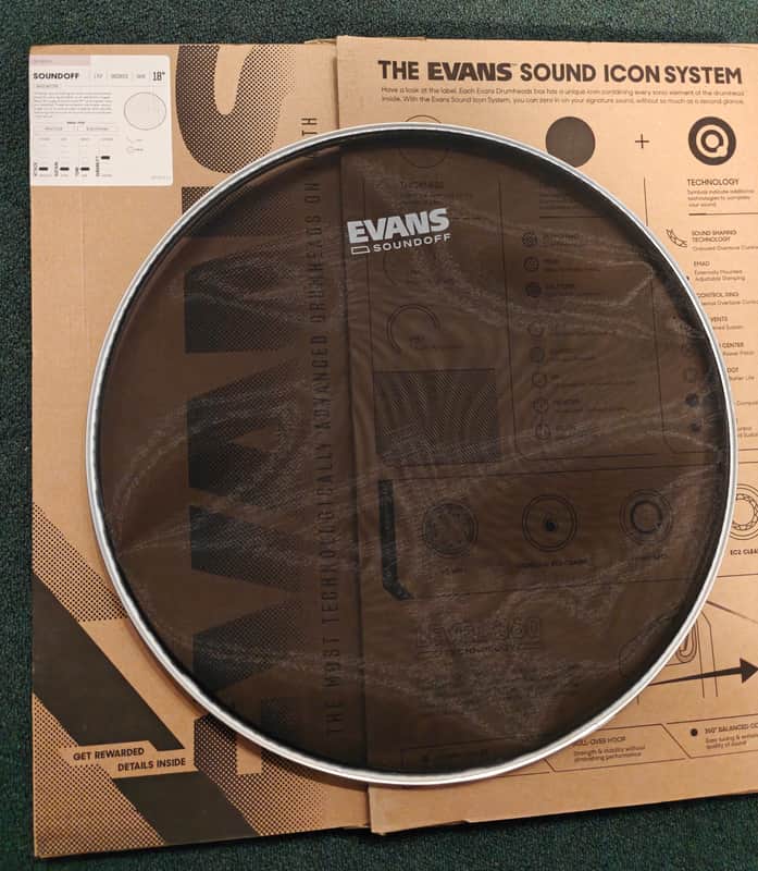 Evans Drum heads | Reverb