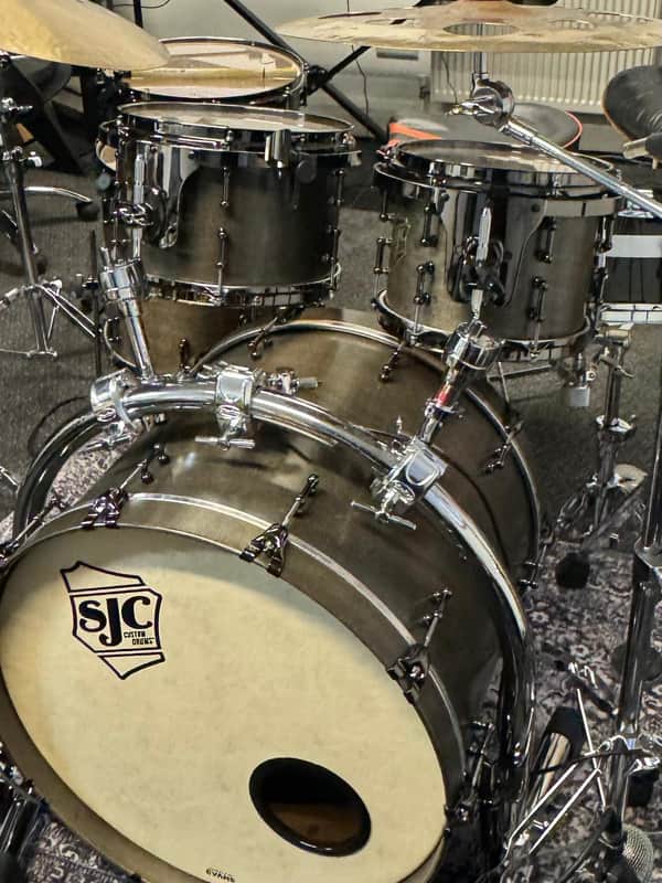 SJC USA Custom 2022 - Black Stain | Reverb