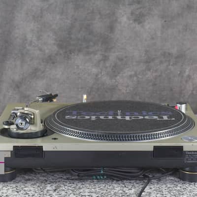 Technics SL-1200MK5 Silver Direct Drive DJ Turntable in Good | Reverb