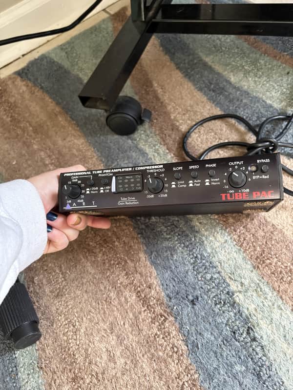 ART PAC - Professional Tube Preamp / Compressor - Black | Reverb