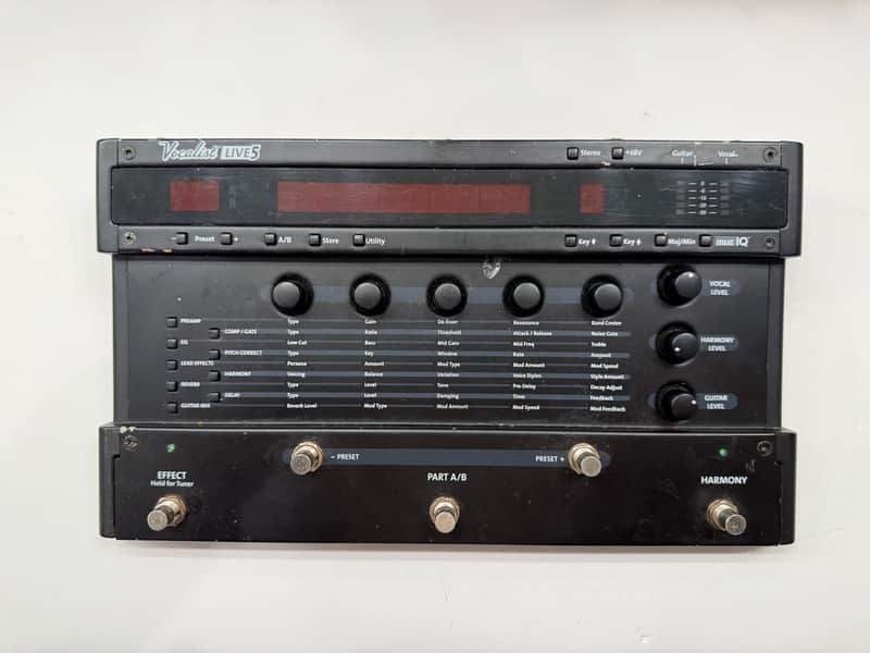 Digitech Vocalist Live 5 Harmony Multi Vocal Effect Processor | Reverb