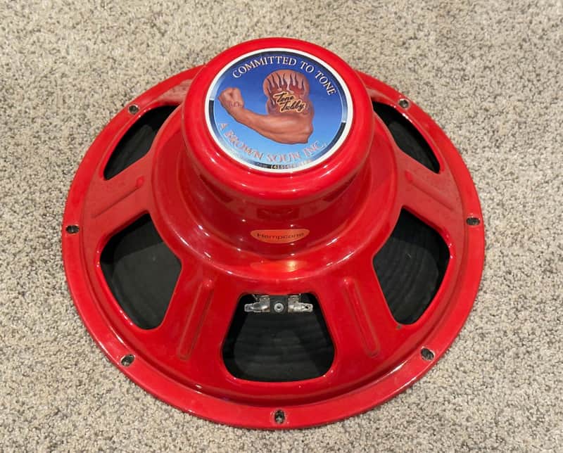 Tone Tubby 12" RED Alnico 16 ohms Hemp Cone | Reverb