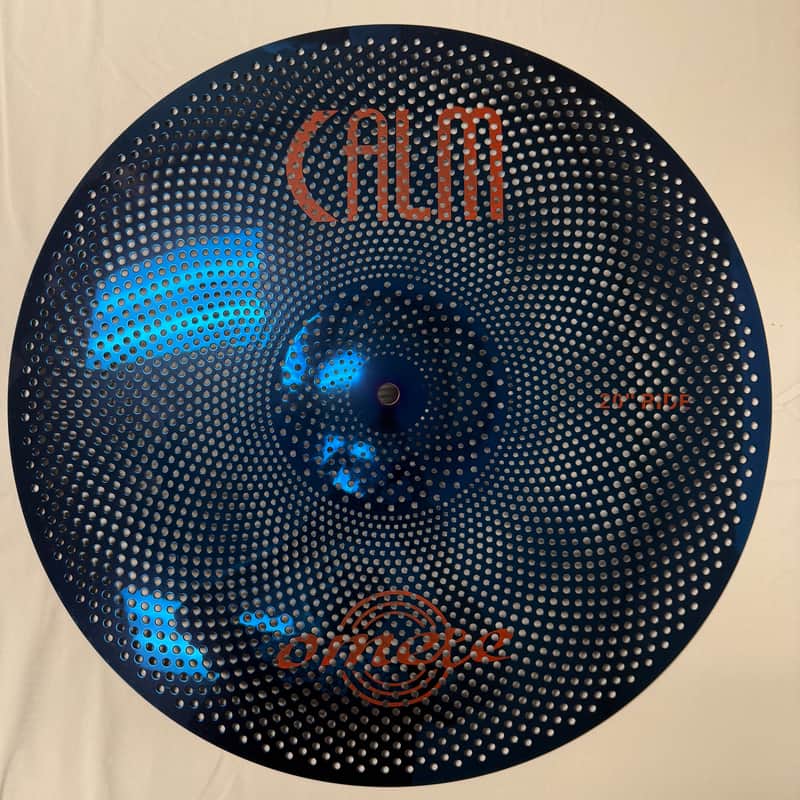 Omete Calm Series Low Volume Cymbals -Blue- Ride-20" | Reverb