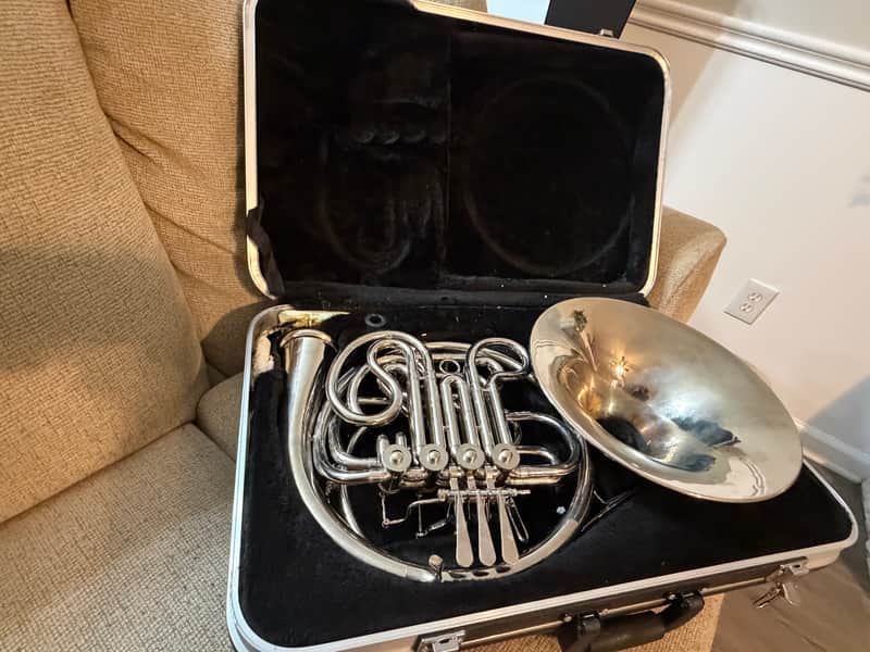 MOG French Horn – Double Horn (F/Bb) – Silver-Plated – Fully | Reverb