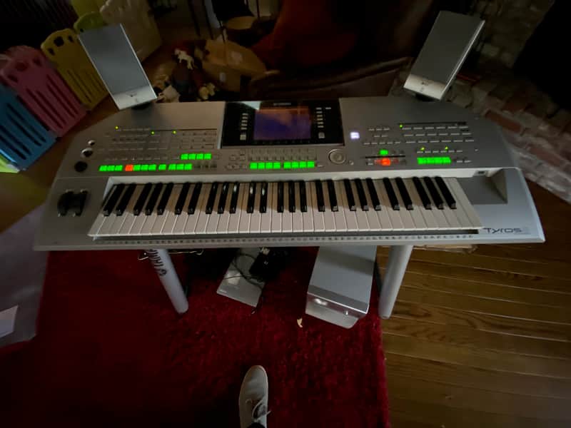 Yamaha Tyros2 61-Key Arranger Workstation Keyboard 2000s - | Reverb