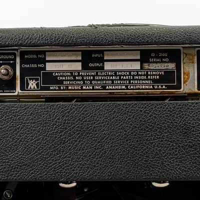 1980 Music Man 112RD Sixty Five 65W 1x12 Tube Combo Amp w/ | Reverb