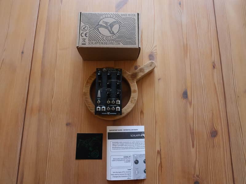 Schlappi Engineering Interstellar Radio - Like New Black | Reverb