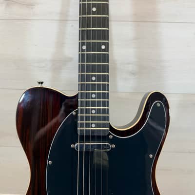 Harley Benton TE-70 Deluxe Series Ebony Wood Grain Telecaster | Reverb