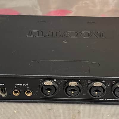 MOTU 8Pre Firewire Audio Interface 2000s - Black | Reverb