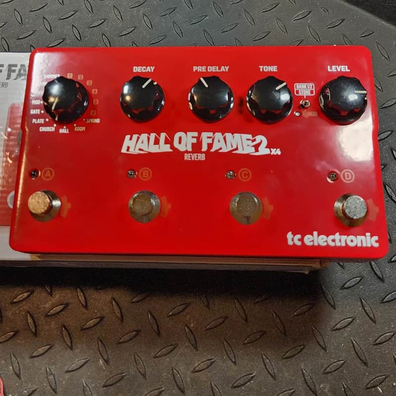 TC Electronic Hall of Fame 2 X4 Reverb 2019 - Present - Red | Reverb