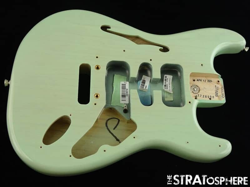 Fender FSR American Professional II Strat Thinline BODY Ash | Reverb