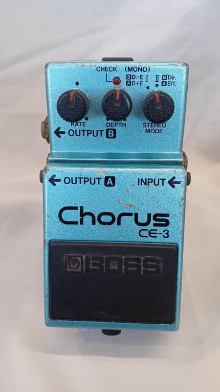 BOSS CE-3 Chorus Effects Pedal Vintage Used | Reverb