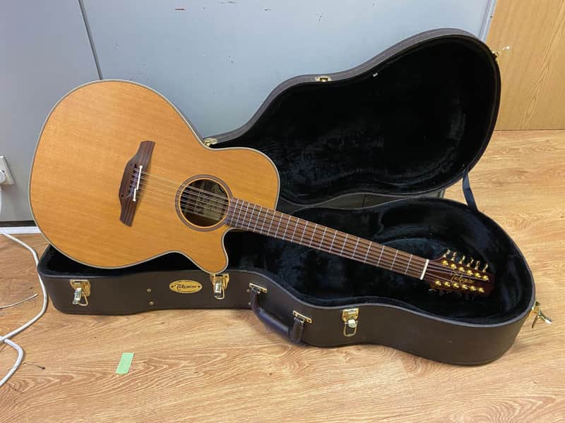 Takamine EAN40C-12 Natural Satin 2008 12 String Electro | Reverb