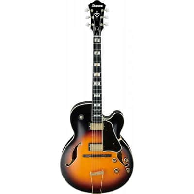 2016 Ibanez AF200 01 Semi Hollow Jazz Guitar Brown | Reverb UK