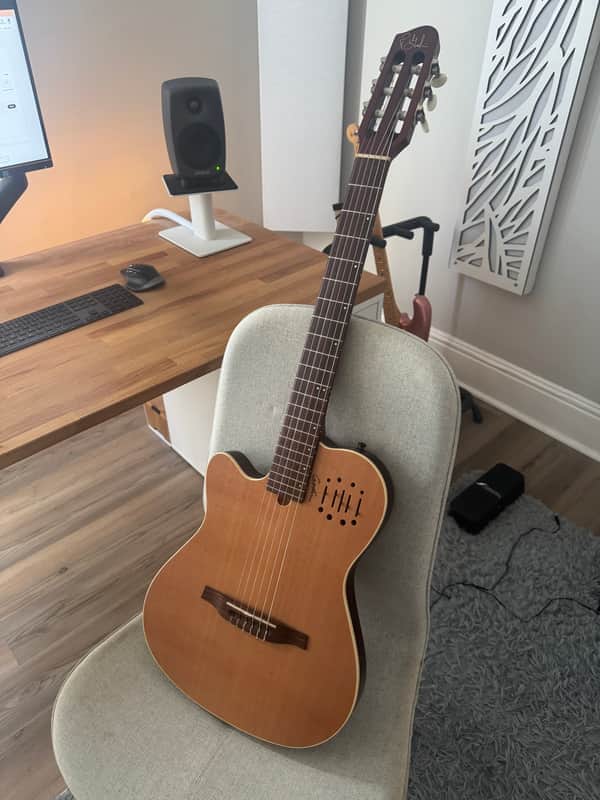 Godin Multiac Nylon Encore Left-Handed 2021 Natural | Reverb