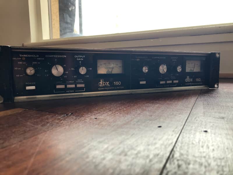 Pair of Vintage dbx 160 (VU) Compressor / Limiters — 1970s | Reverb