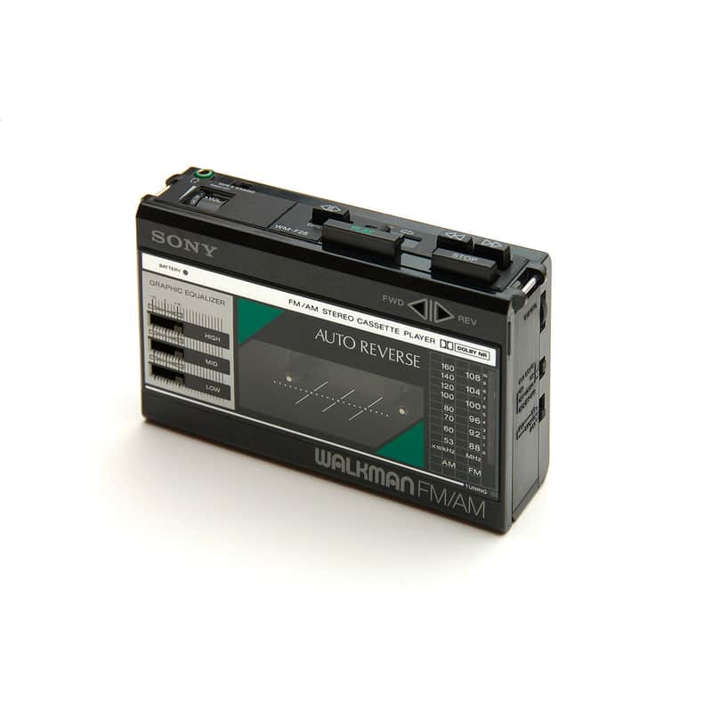 Sony WM-F28 Walkman Portable Cassette Player with Radio Tuner | Reverb