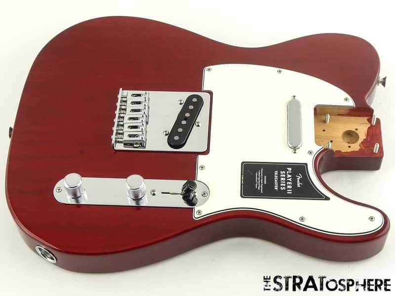 Fender Player II Telecaster Tele LOADED BODY Chambered | Reverb