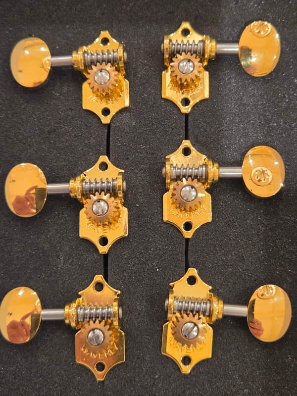 Waverly Gold Tuning Machines - Guitar 2025 - Gold | Reverb