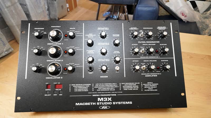Macbeth Studio Systems M3X Analog Synthesizer Midi | Reverb