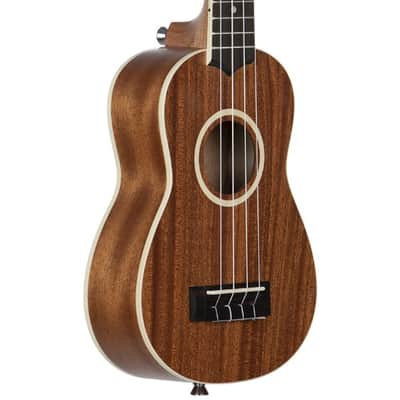 Lanikai Model LU21-S Soprano Size Acoustic Ukulele with Gig | Reverb