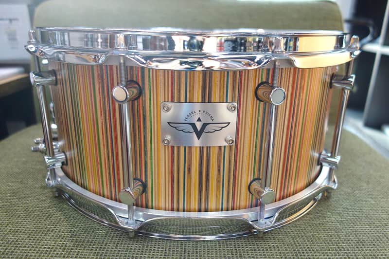 Prisma Guitars&Vessel Drum Co SKATE SNARE 14×6.5 | Reverb