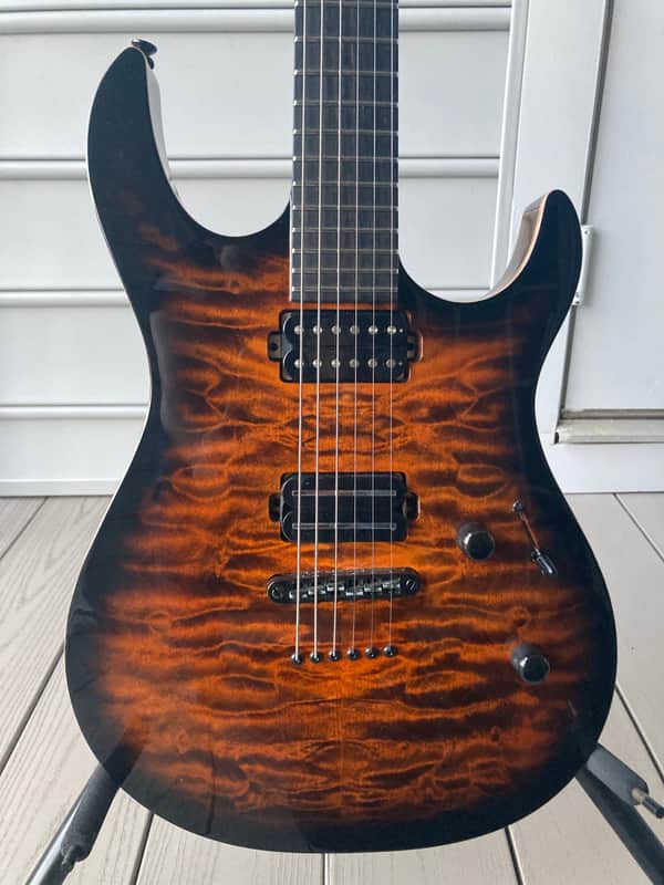 *See Video* Carvin Kiesel DC600 Black Limba Body and Neck, | Reverb UK