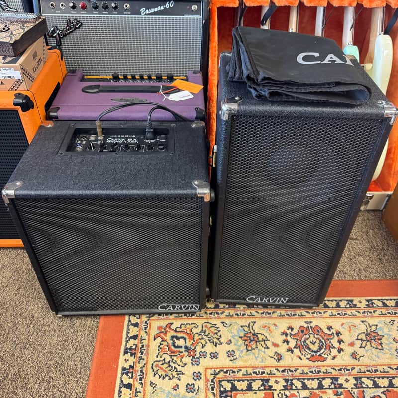 Carvin MB15 BX Micro Bass Combo with 2x10 Extension Cab | Reverb