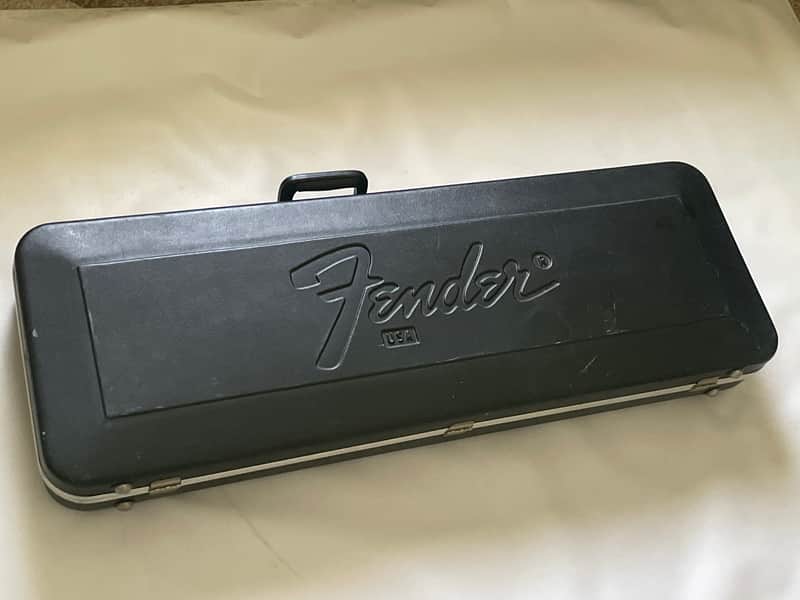 1990's Fender USA Stratocaster Telecaster Black Molded | Reverb